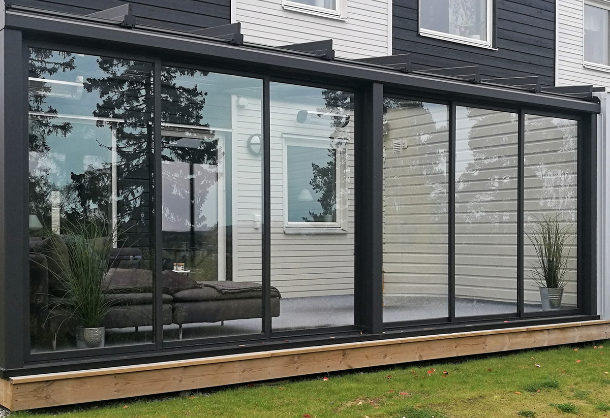 Slide Cold Aluminium Sliding Wall System | Aliplast Aluminium Systems